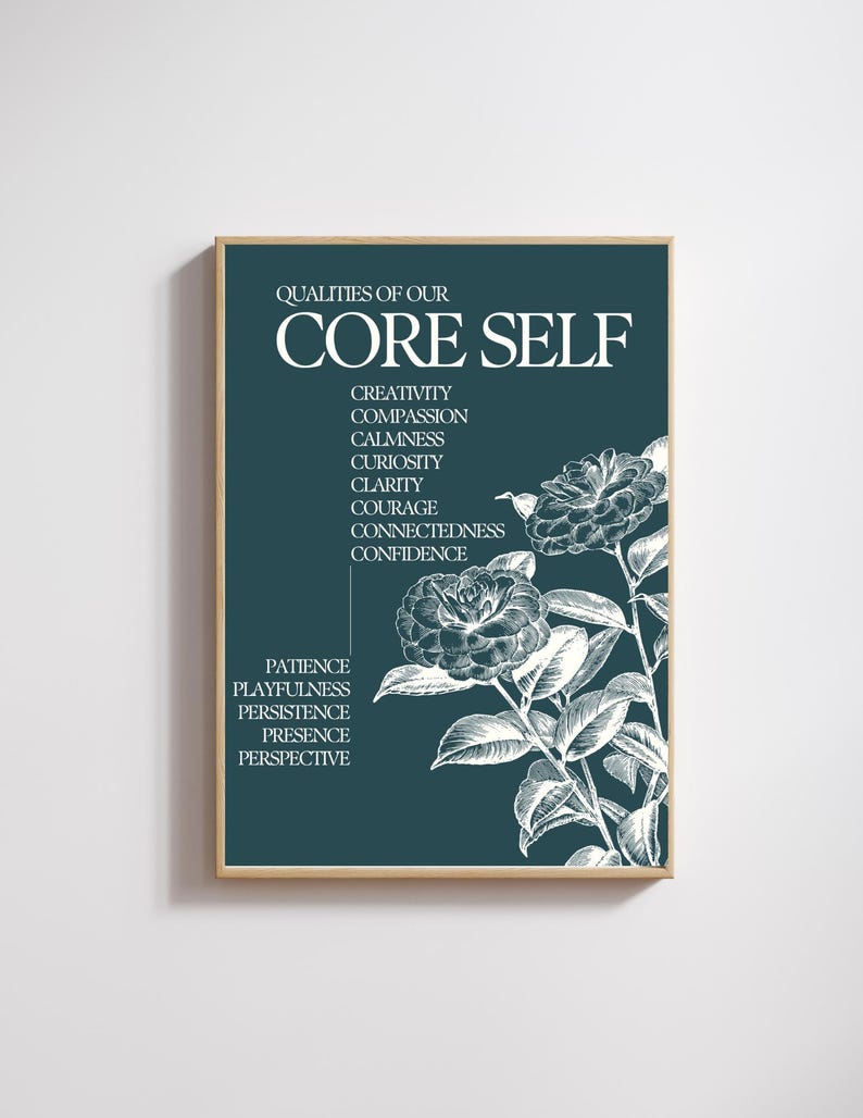 Internal Family Systems (IFS) Self-leadership Poster - Etsy