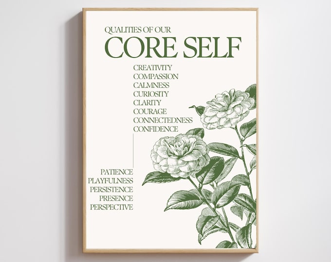 Internal Family Systems Wall Art for Psychology Clinics, IFS Therapy ...
