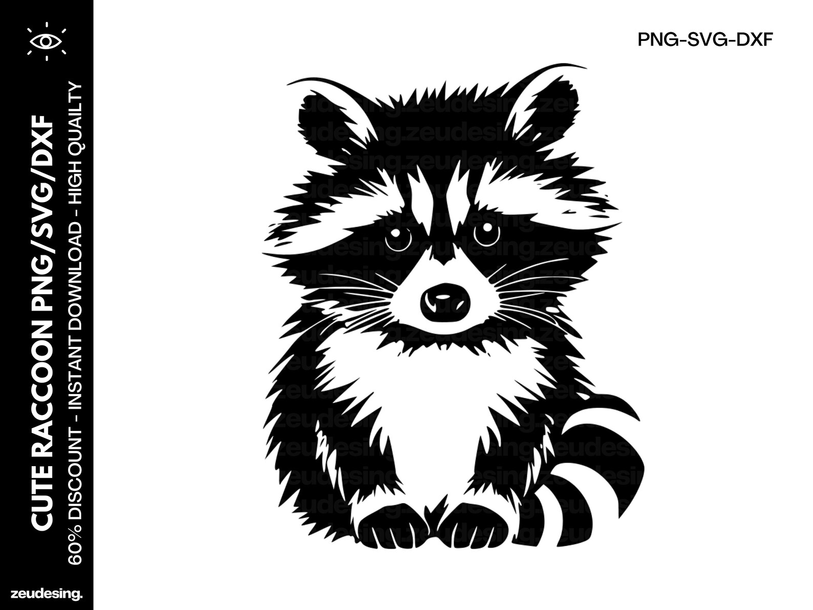 Raccoon Svg, Cute Raccoon Svg Cut Files for Cricut, Digital Download ...
