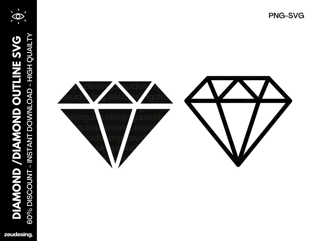 Diamond Svg, Diamond Outline Svg, Black Diamond Svg, Diamond Ring Svg ...