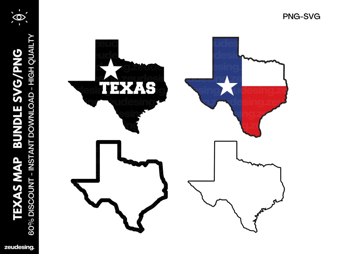 Texas Map Flag SVG, Texas Outline SVG, Texas Map Clip Art, Texas Map ...