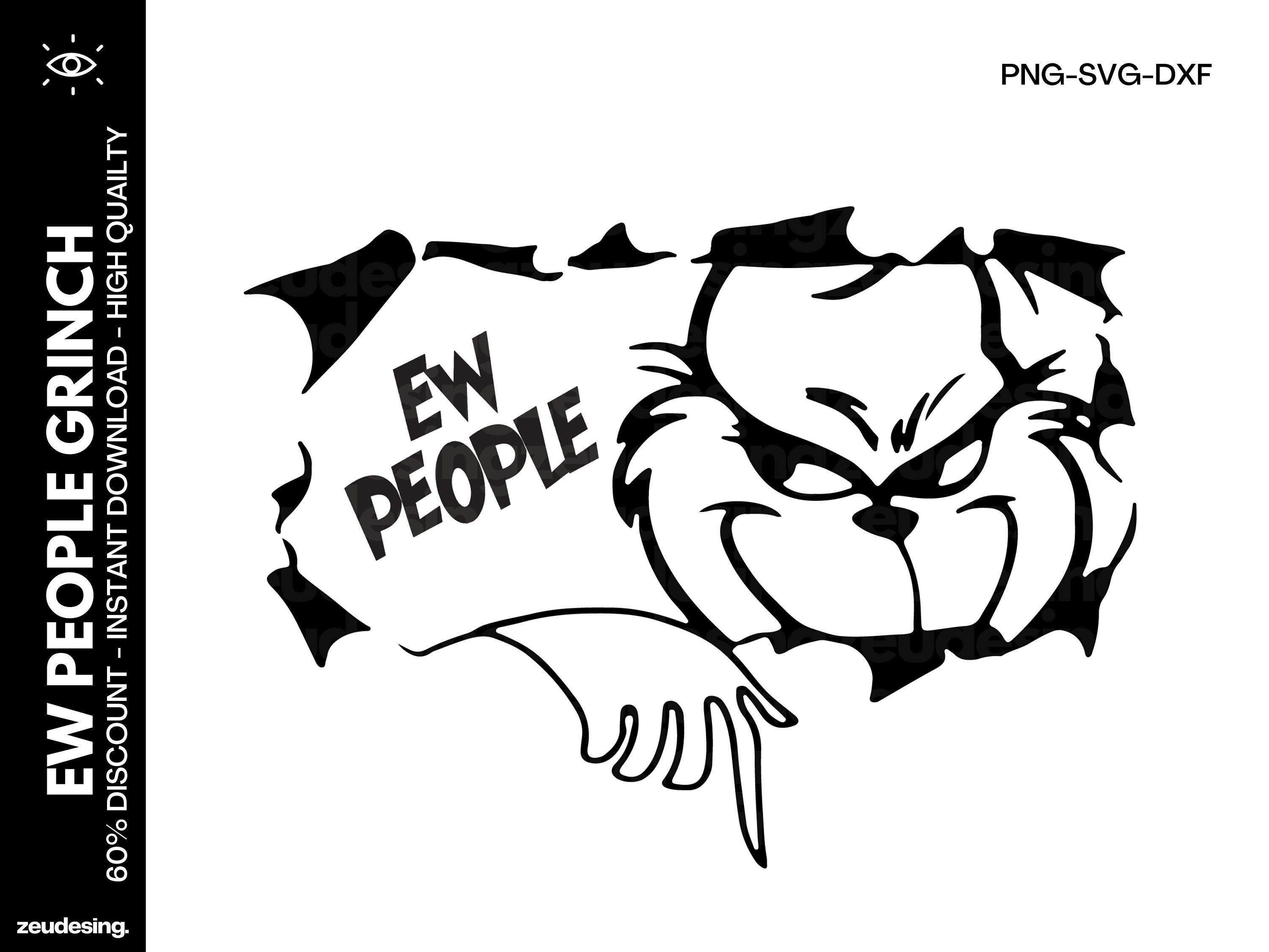 Ew People Grinch Svg Png Grinch Ew People Svg Eww People Grinch Shirt ...