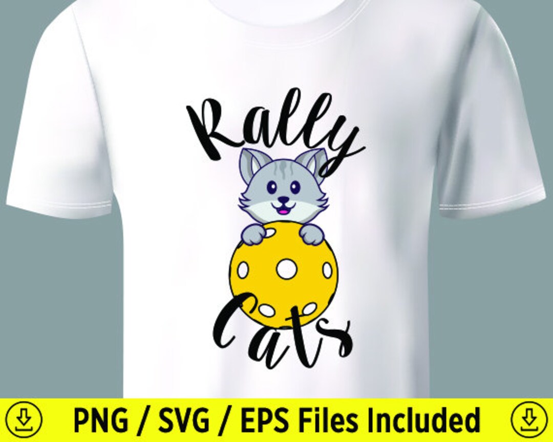 Rally Cats Pickleball - Etsy