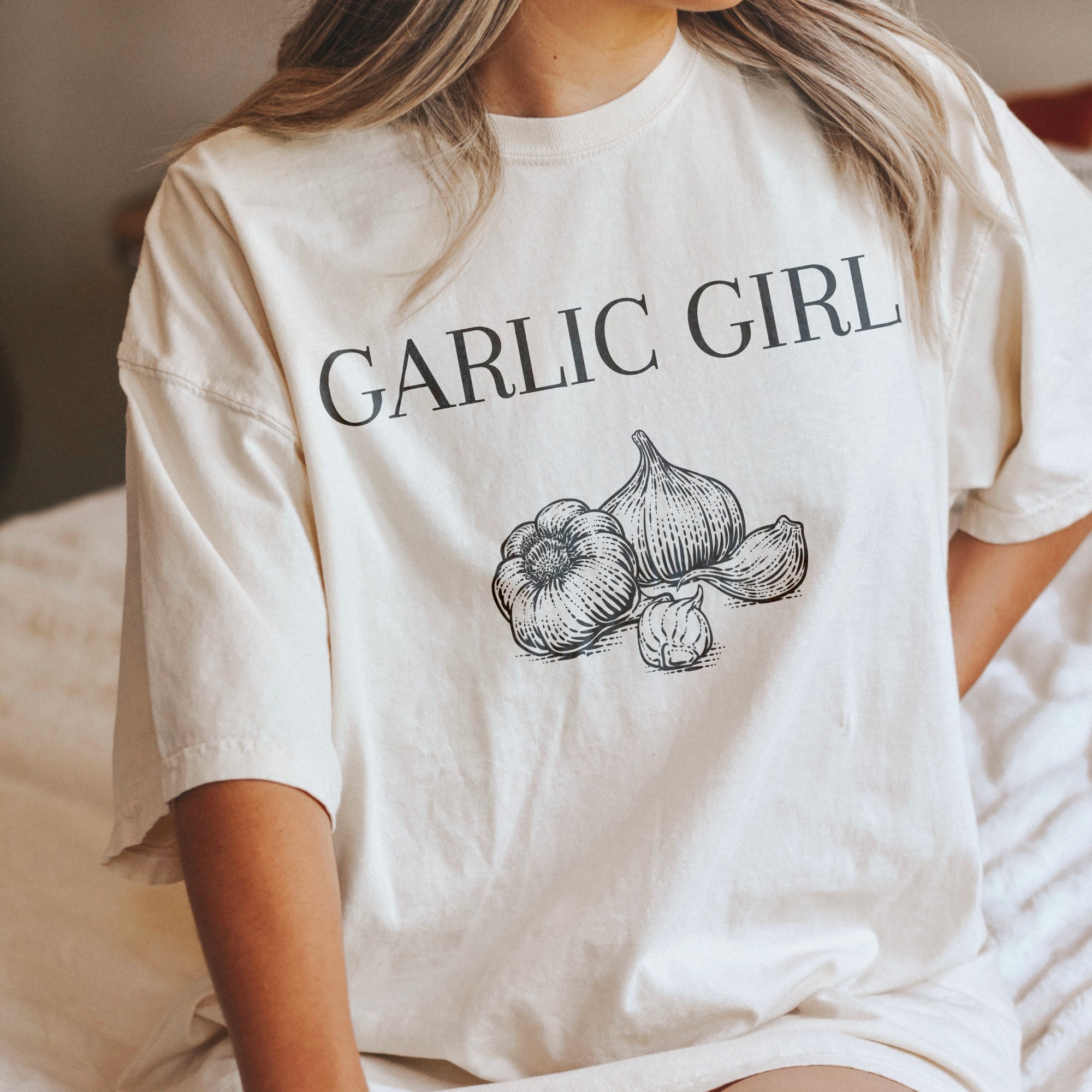 Garlic Shirt Foodie Gift, Gen Z Shirts That Go Hard, Vegetable Chef ...