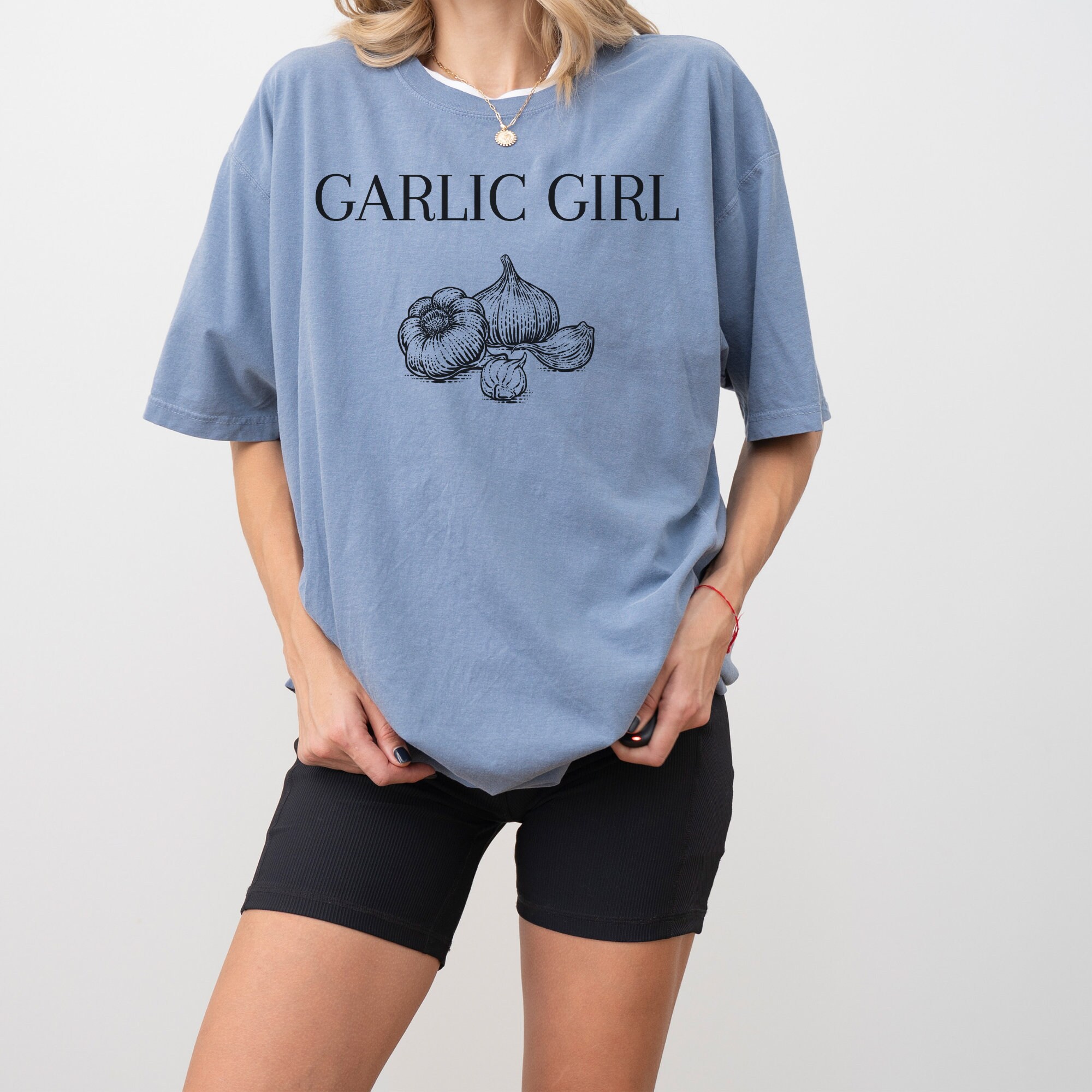 Garlic Shirt Foodie Gift, Gen Z Shirts That Go Hard, Vegetable Chef ...