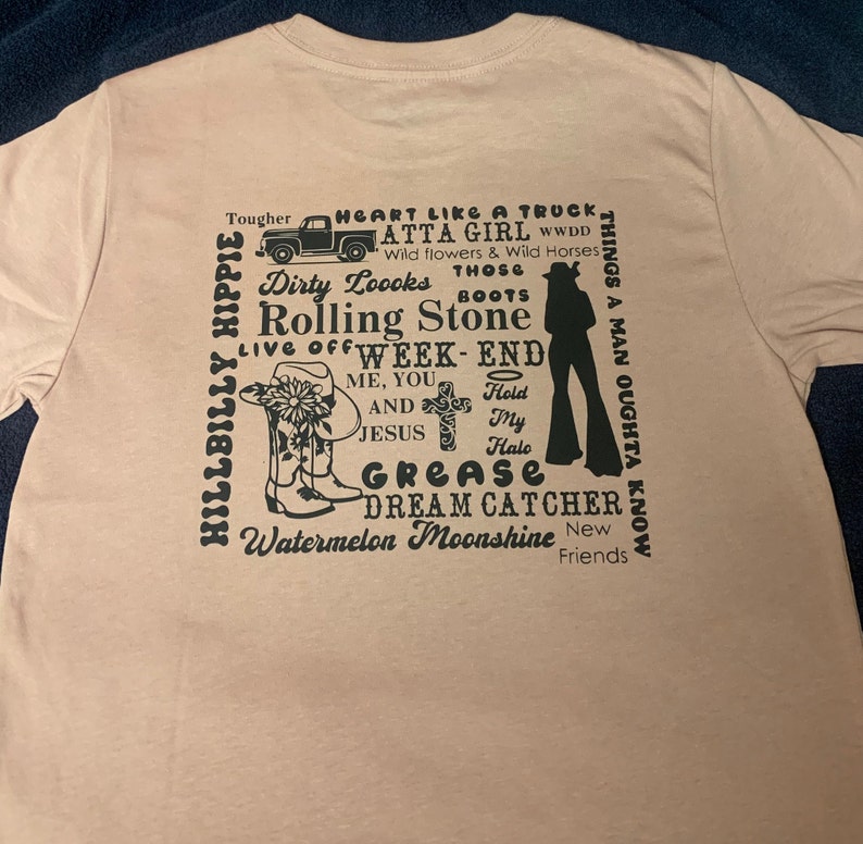 Lainey Wilson SVG, PNG, Country Music, Western, Song Titles, Bell ...