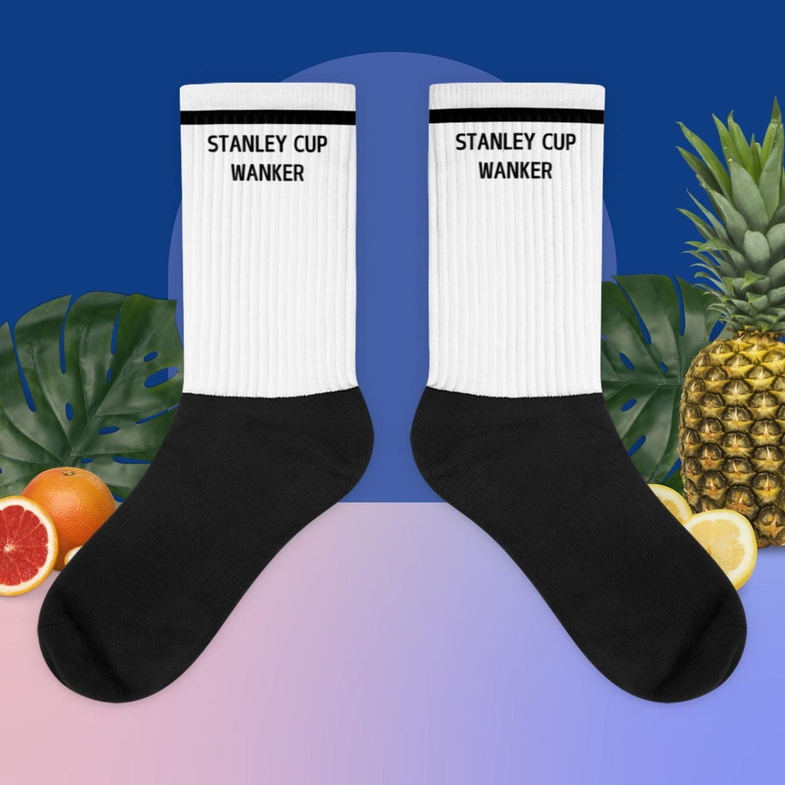 Stanley Cup Wanker Socks, Funny Socks, Unisex Socks, Printed Socks ...