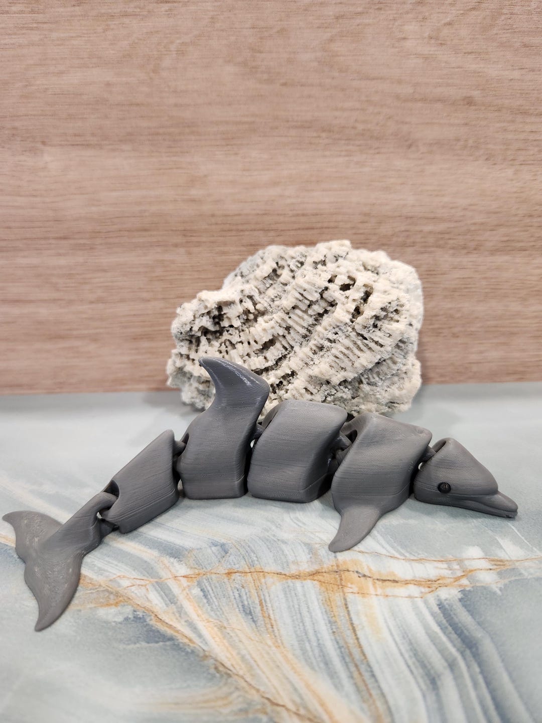 3D Printed Dolphin, Fidget Fish,3d Printed Fish, Dolphin, Fidget Toy ...