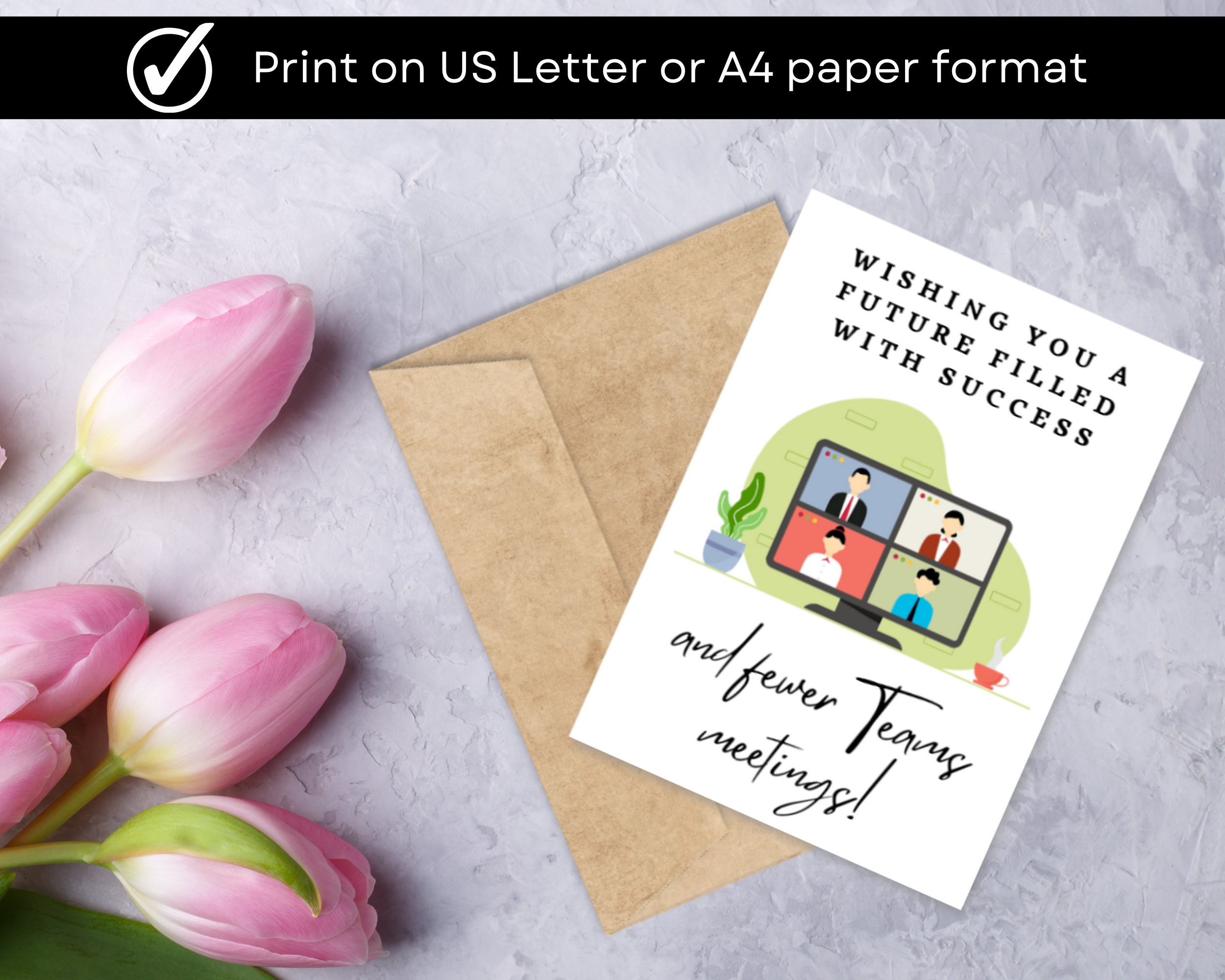 Good Luck in New Job Card, Printable Colleague Farewell Card, Funny ...