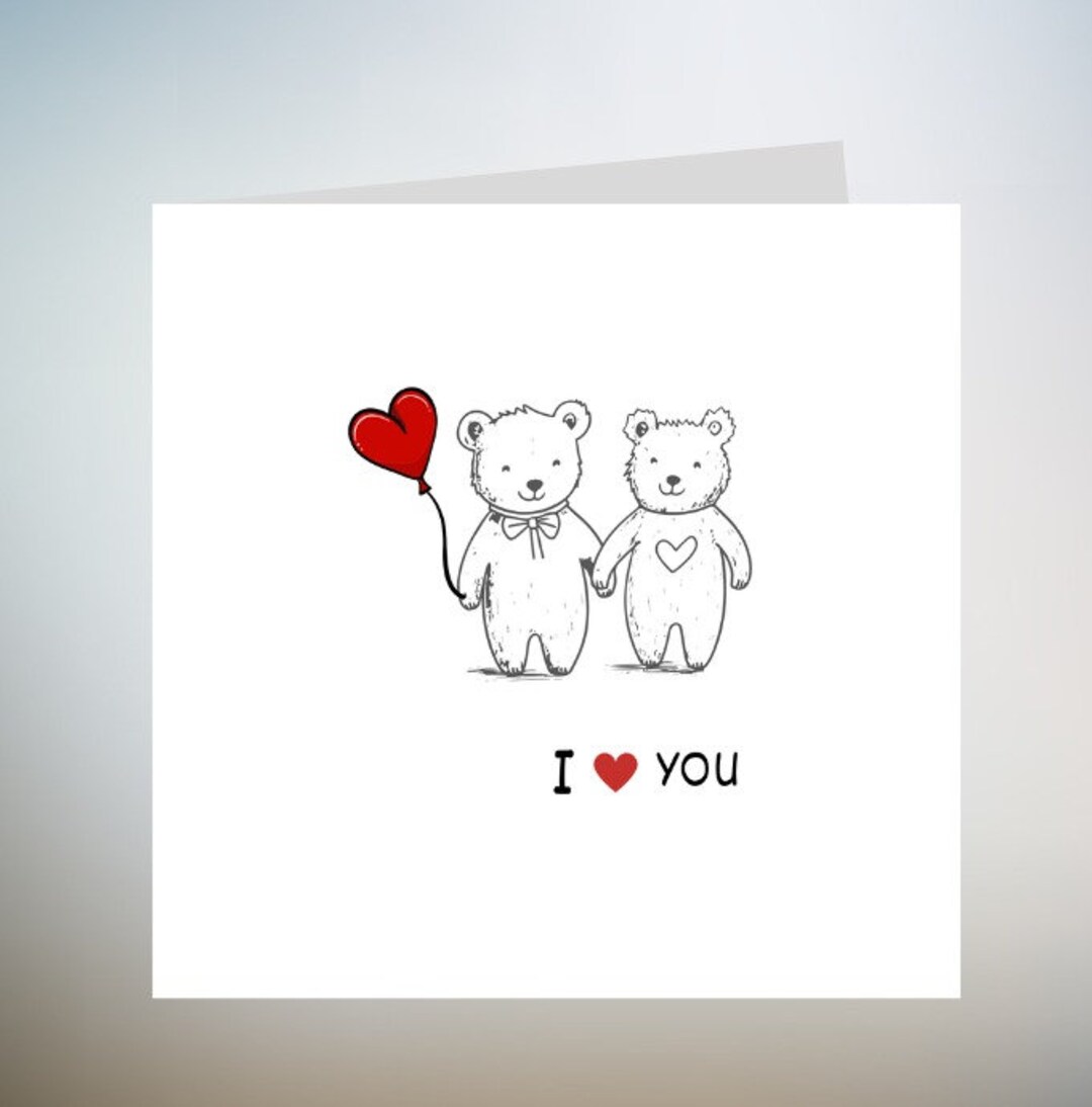 Boyfriend Valentines Day Card, Valentines Day Card Husband, Girlfriend ...
