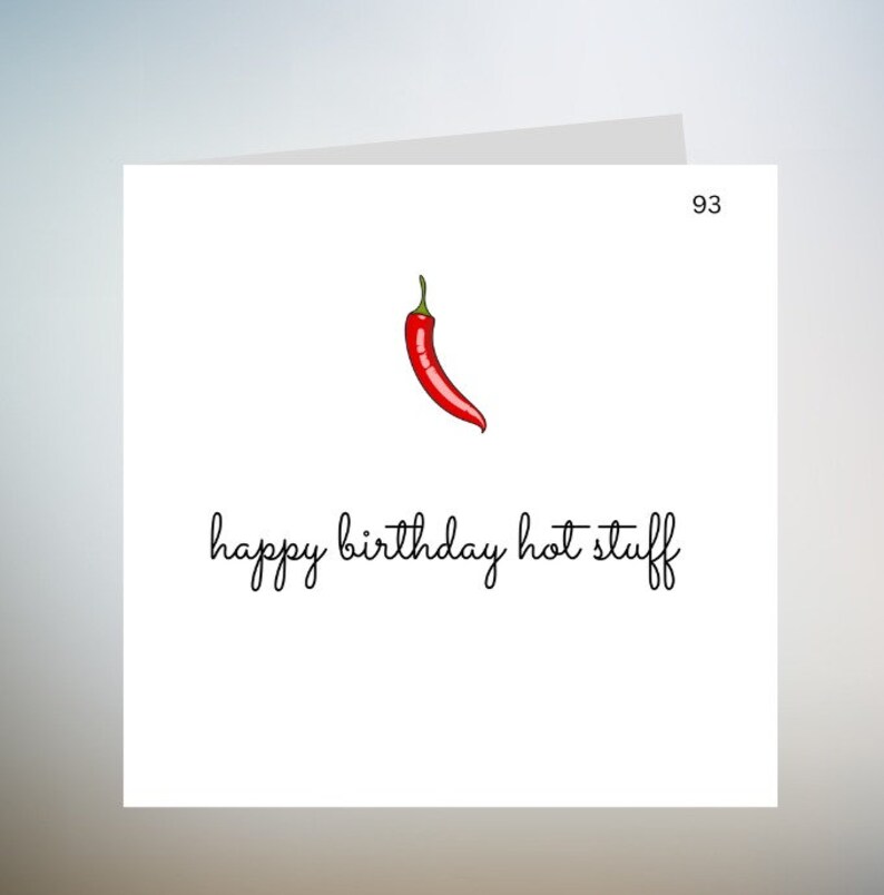 Happy Birthday Hot Stuff Funny Bestfriend Boyfriend Girlfriend Birthday ...