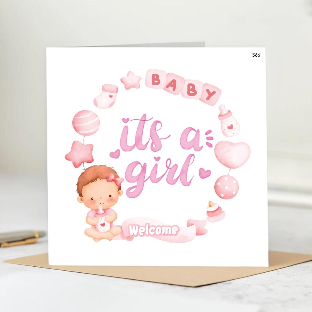 Personalized Congratulations Card to Celebrate the Arrival of a Baby ...