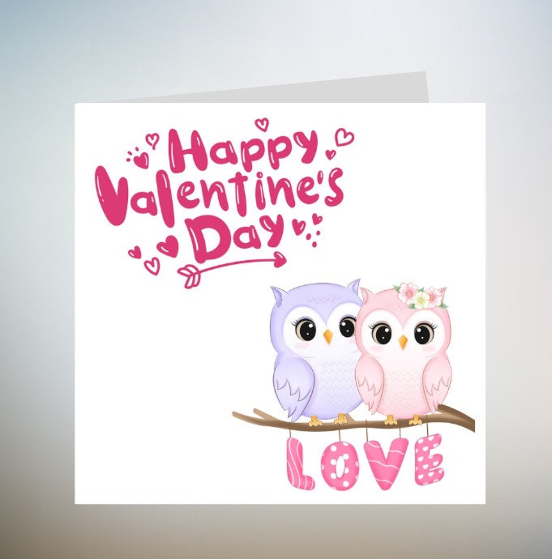 Valentines Day Card for Boyfriend, Husband Valentines Day Card, Happy ...