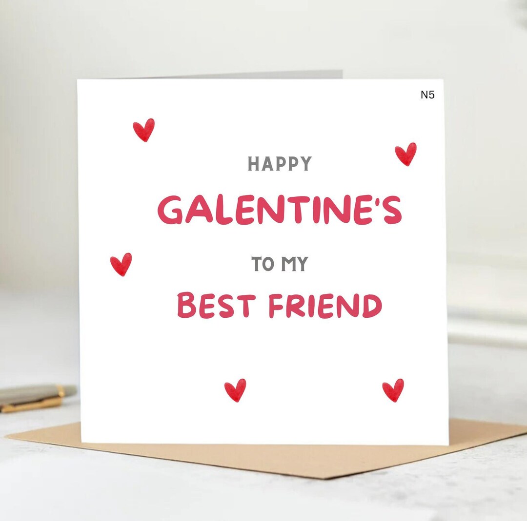 Galentines Day Card, Galentines Card for Best Friend, Galentines Gift ...