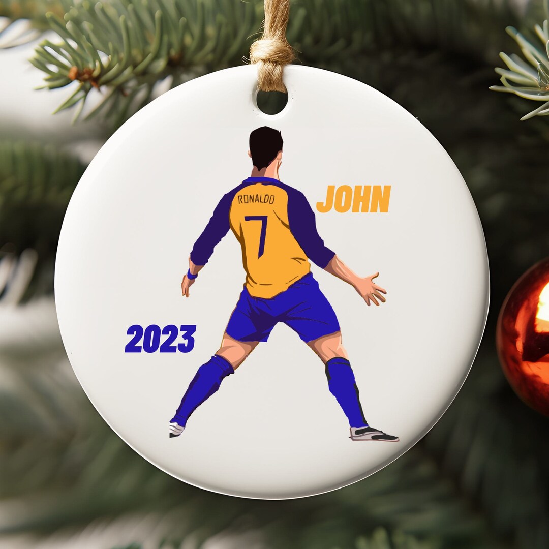 Custom Ronaldo Ornament CR7 Ronaldo Ornament Christmas Ornament for ...