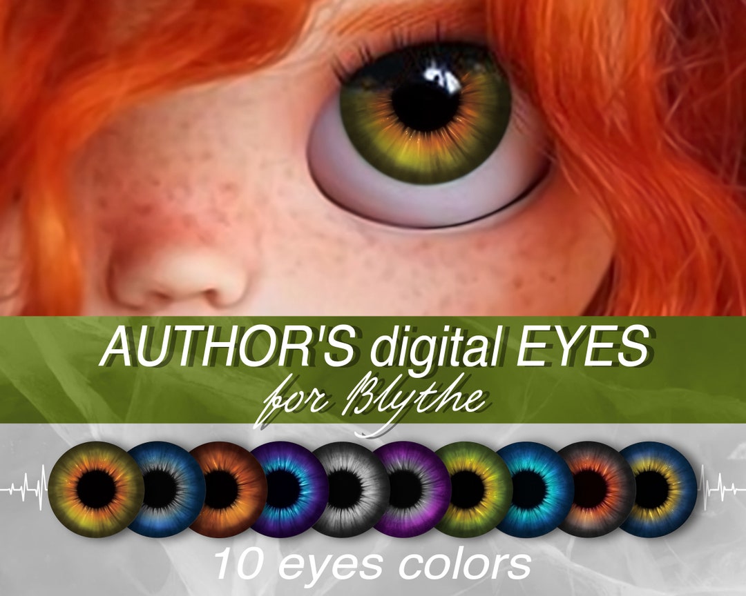 14 Mm Doll Eyes, Blythe Eyes, Eyechip PDF - Etsy