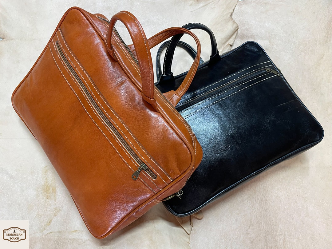 Document Holder / Leather Satchel / Laptop Satchel / Full - Etsy
