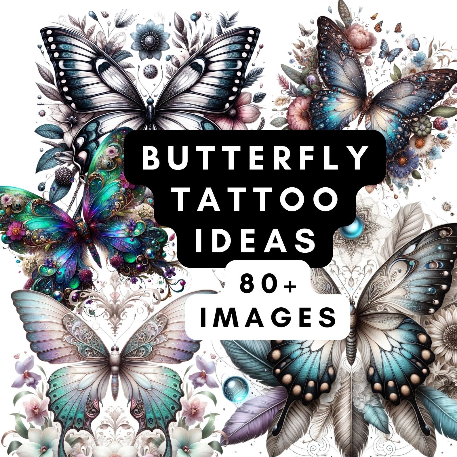 Butterfly Tattoo Ideas - 80 + Tattoo Ideas - Beautiful Detailed ...