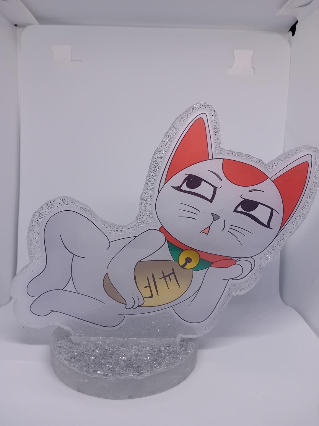 Dandadan Anime Standee Figure Turbo Granny Cat - Etsy