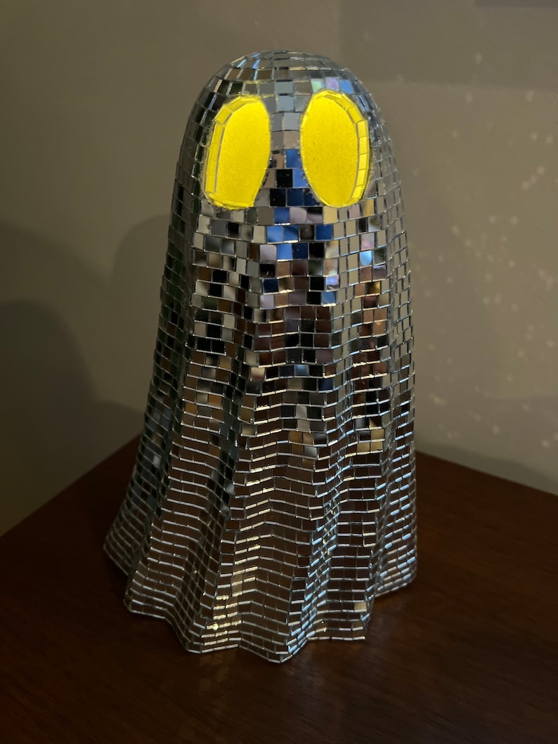 Disco Ghost With Big Eyes - Etsy