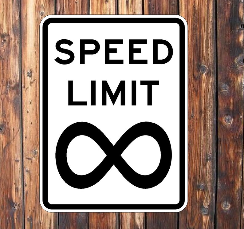18"x24" Speed Limit Sign, Reflective Sign, Custom Sign - Etsy