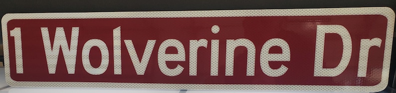 Custom 3M Reflective Street Signs, Road Signs, Traffic Signs, Address ...