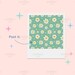 Groovy Daisy Pattern, Retro Daisies Flower, Daisy Seamless Fabric ...