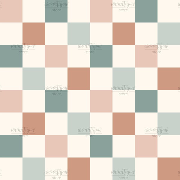 Checkered Background - Etsy