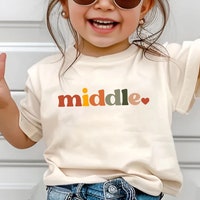 Funny Adult Sibling Shirts, Oldest Middle and Youngest Shirts, Sibling ...