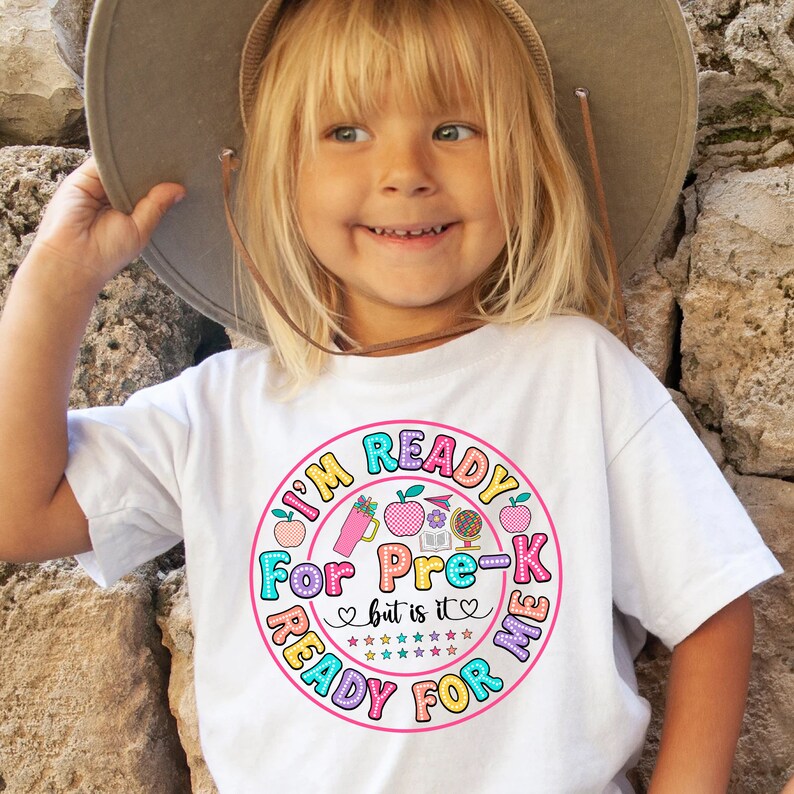 I'm Ready for Pre-k but is It Ready for Me Shirt, First Day of School ...