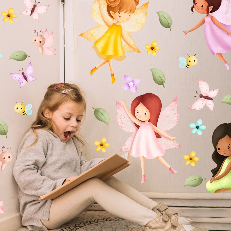 Fairy Wall Decal - Etsy