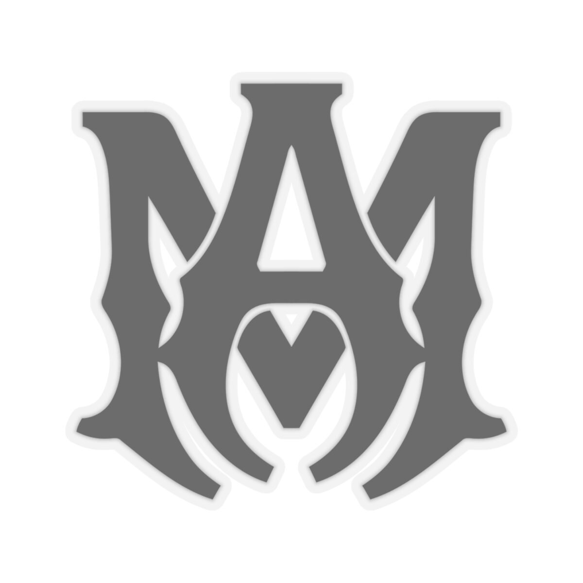 Custom AMIRI Logo Kiss-cut Stickers Durable Vinyl, Strong Adhesive ...