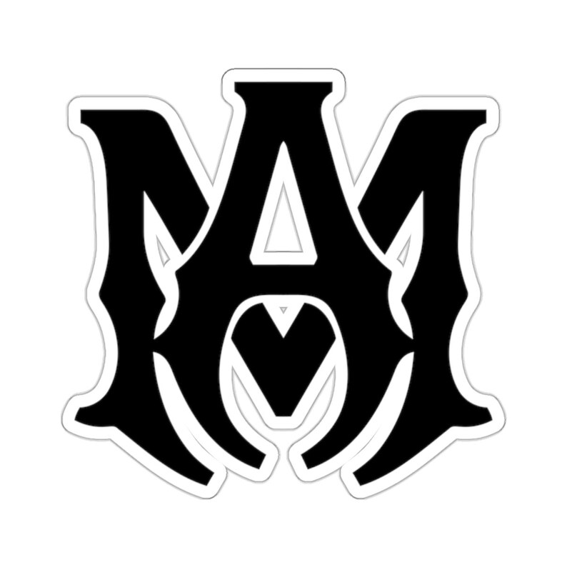 Custom AMIRI Logo Kiss-cut Stickers Durable Vinyl, Strong Adhesive ...