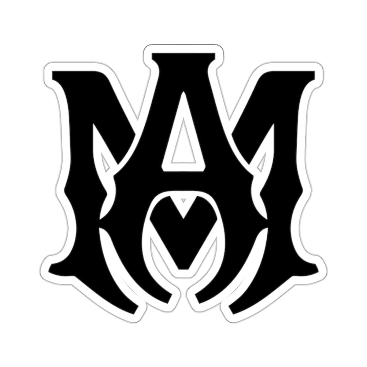 Custom AMIRI Logo Kiss-cut Stickers - Durable Vinyl, Strong Adhesive ...