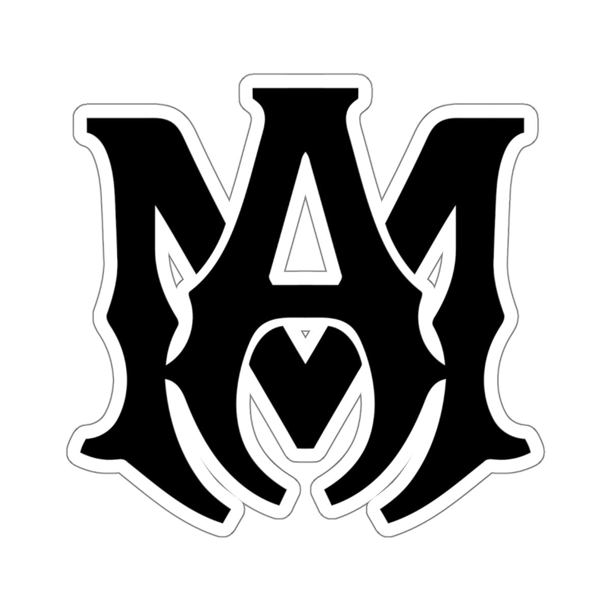 Custom AMIRI Logo Kiss-cut Stickers Durable Vinyl, Strong Adhesive ...