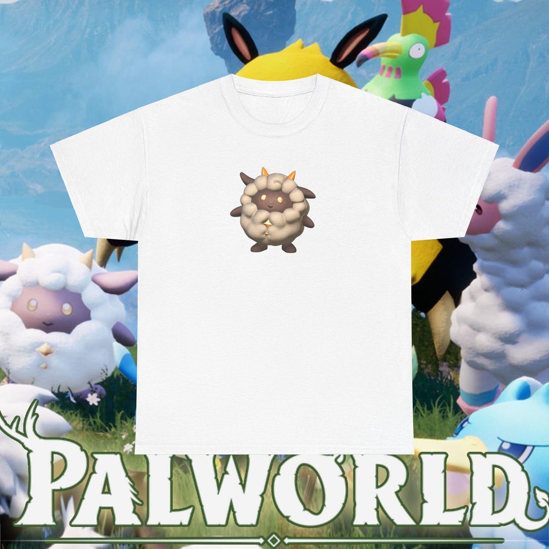 Grab Your Exclusive Palworld Tee Now! Epic Gaming Shirt - 100% Cotton ...