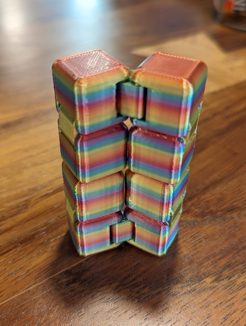 Infinite Rainbow Fidget Cube! - Etsy