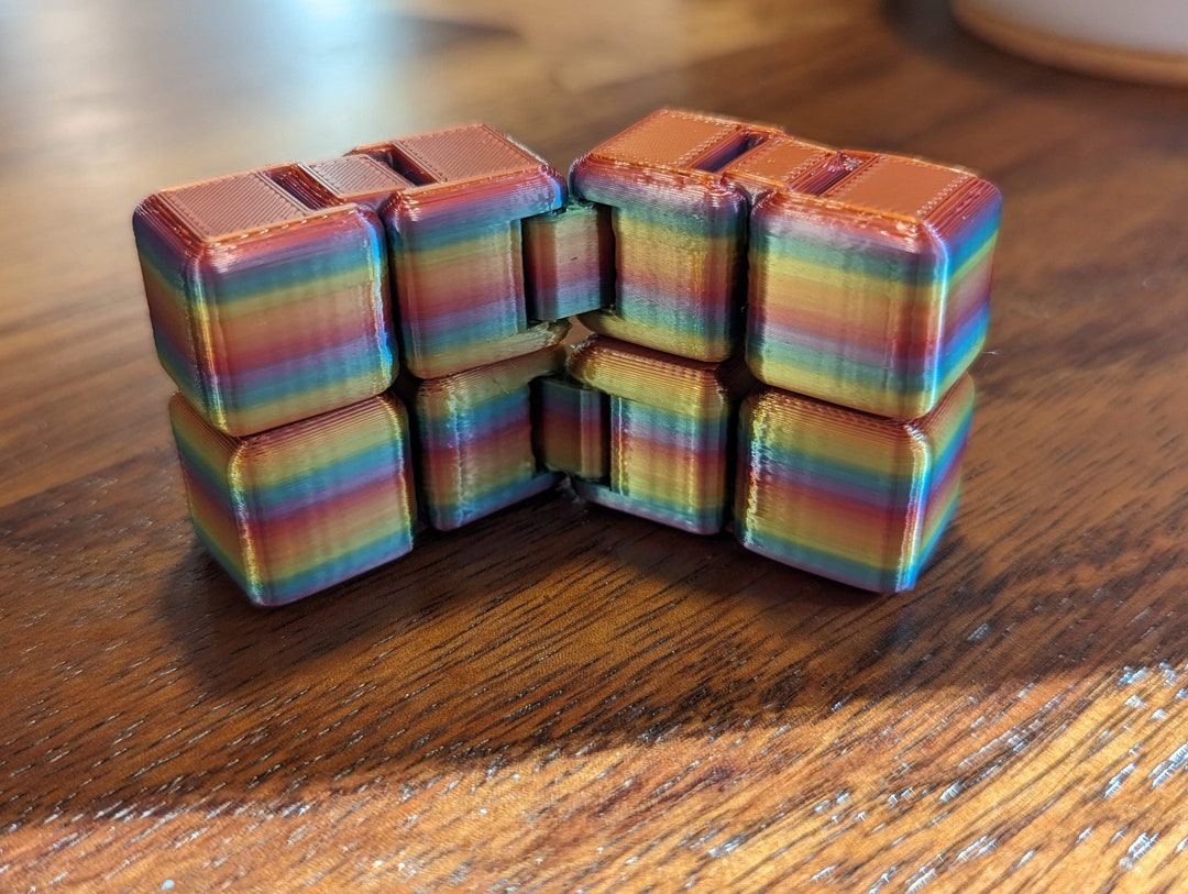 Infinite Rainbow Fidget Cube! - Etsy