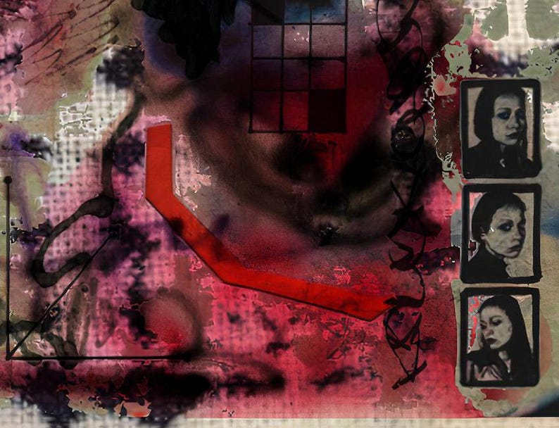 Aesthetic Grunge Punk Collage Desktop Wallpaper, Computer Wallpaper - Etsy