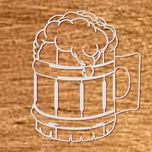 Beer 3D Layers SVG File ,laser Cut Home Decor,3d Layer Beer ,beer SVG ...