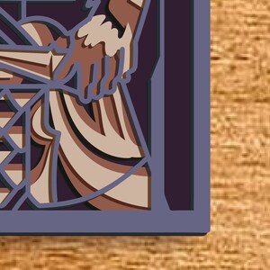 Knight Warrior Multilayer SVG File, Knight SVG, Digital Download File ...