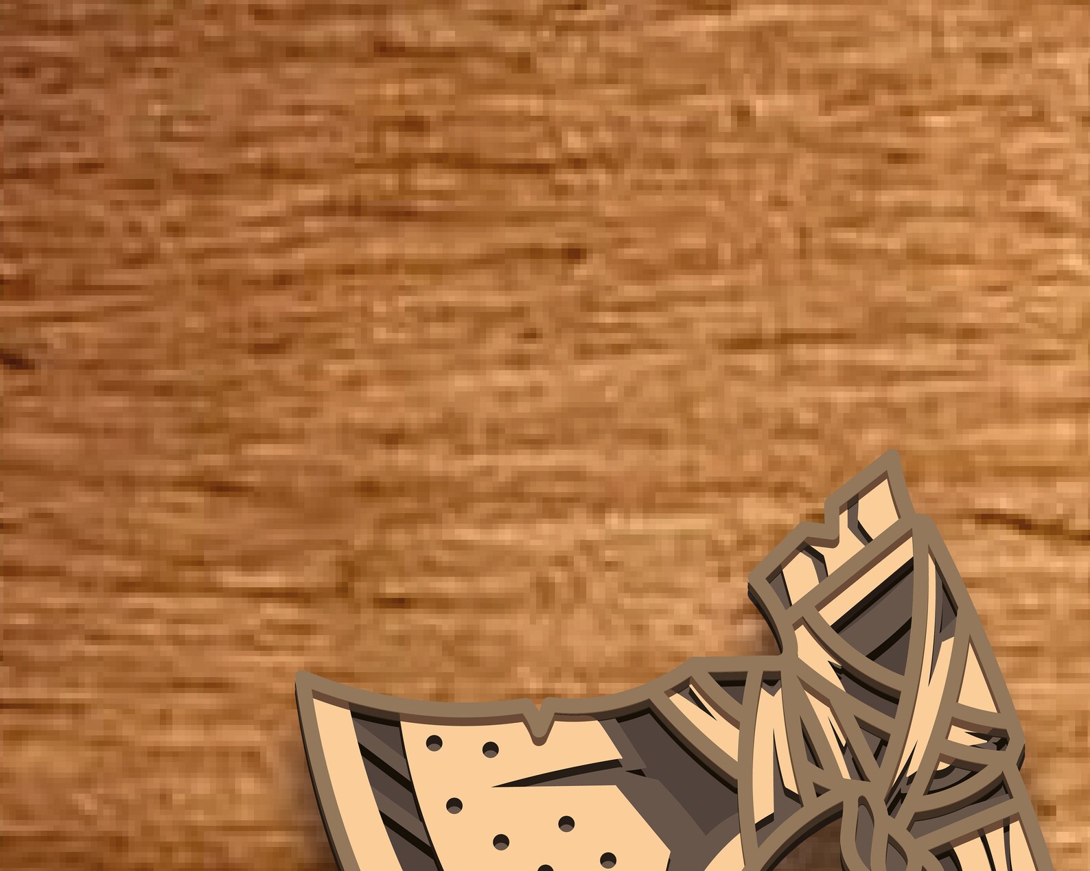 Viking Ax Multilayer SVG File, Ax SVG, Digital Download File, Unique ...