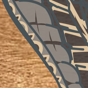 Snake Laser Cut File, Layered Svg, Vector Design, Dxf File for Laser ...