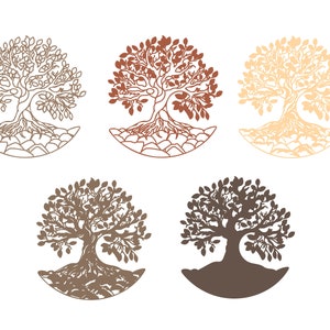 3D Tree of Life Mandala SVG,3D Layered Svg,multilayer Svg Files,paper ...