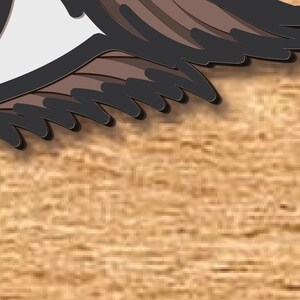 Eye Multilayer Laser Cut File,eye Dxf File, SVG Ai EPS Dxf Laser Cut ...