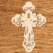 Cross Multilayer Svg,angel Wings Laser Cut File,3d Layered DXF ,cross ...