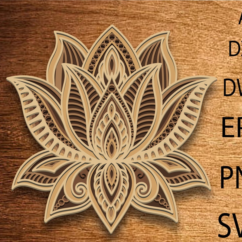 Lotus Flower Butterfly Svg - Etsy