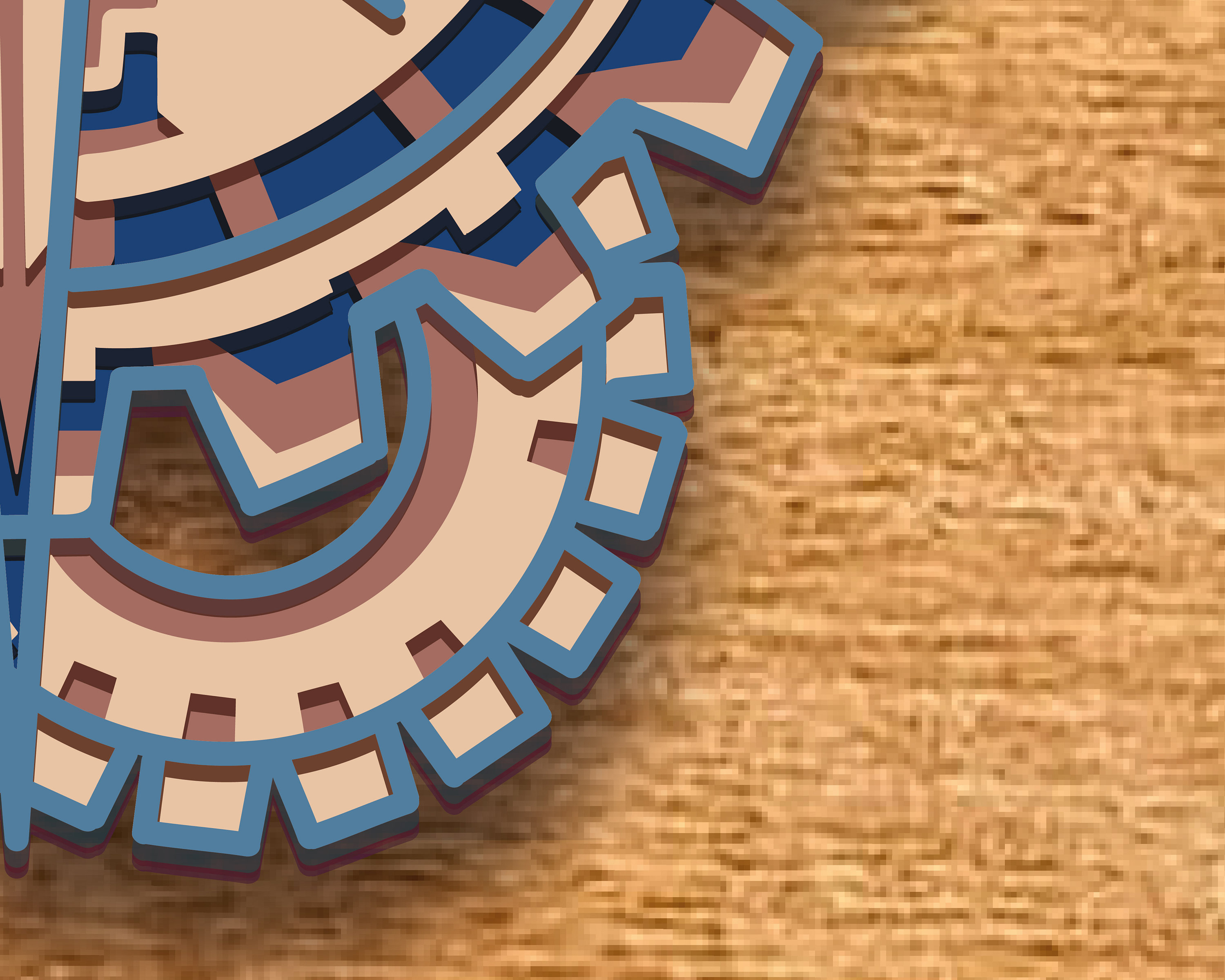 Compass Multilayer SVG ,compass Laser Cut File,compass Mandala ...