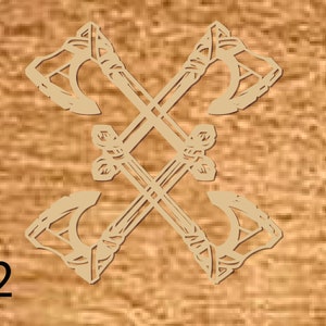 Viking Ax Multilayer SVG File, Ax SVG, Digital Download File, Unique ...