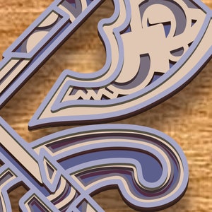 Viking Ax Multilayer SVG File, Ax SVG, Digital Download File, Unique ...